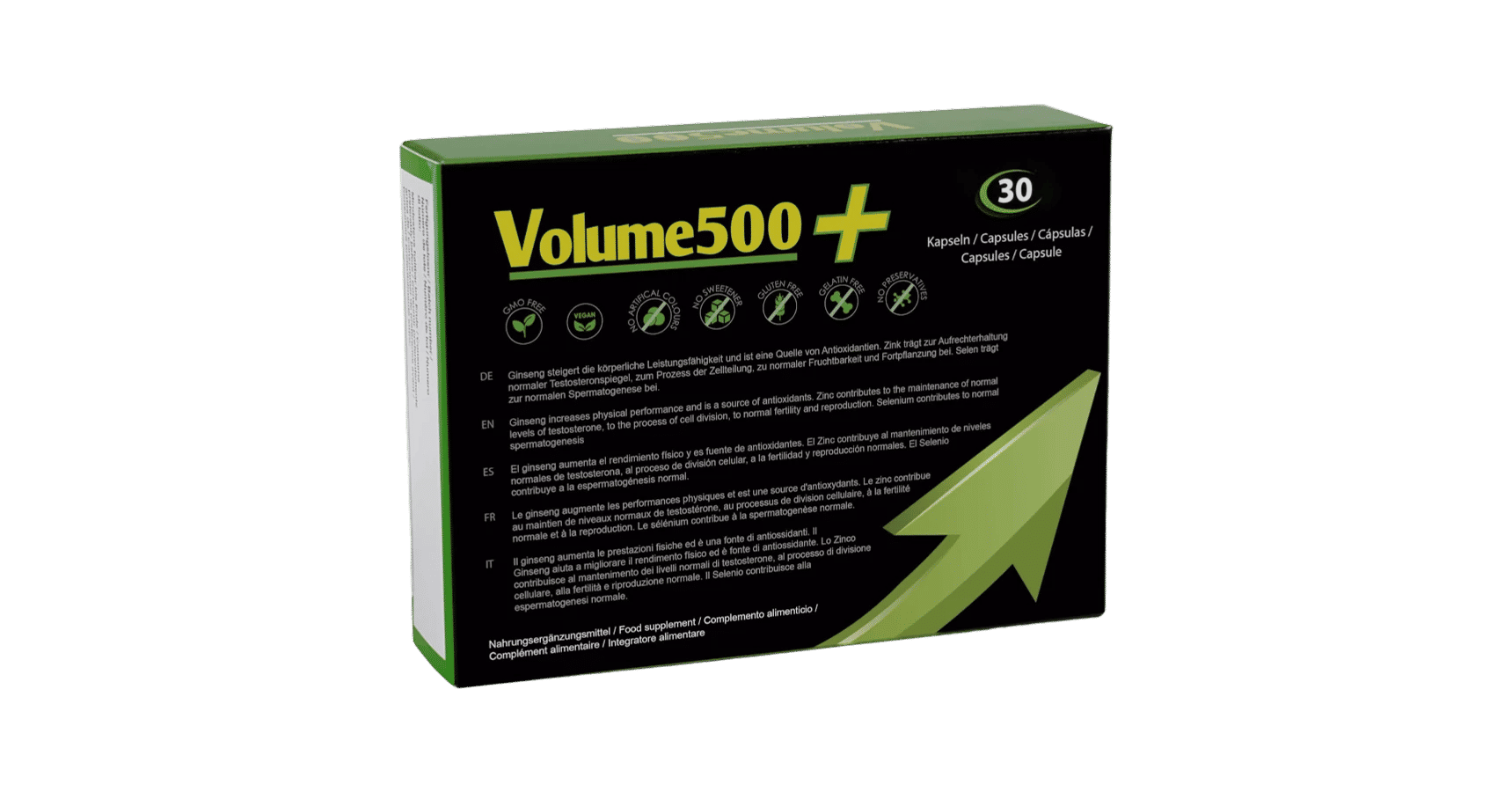 Volume500+ Spermienvolumenvergrößerer - 30 Tabletten - 31,80EUR