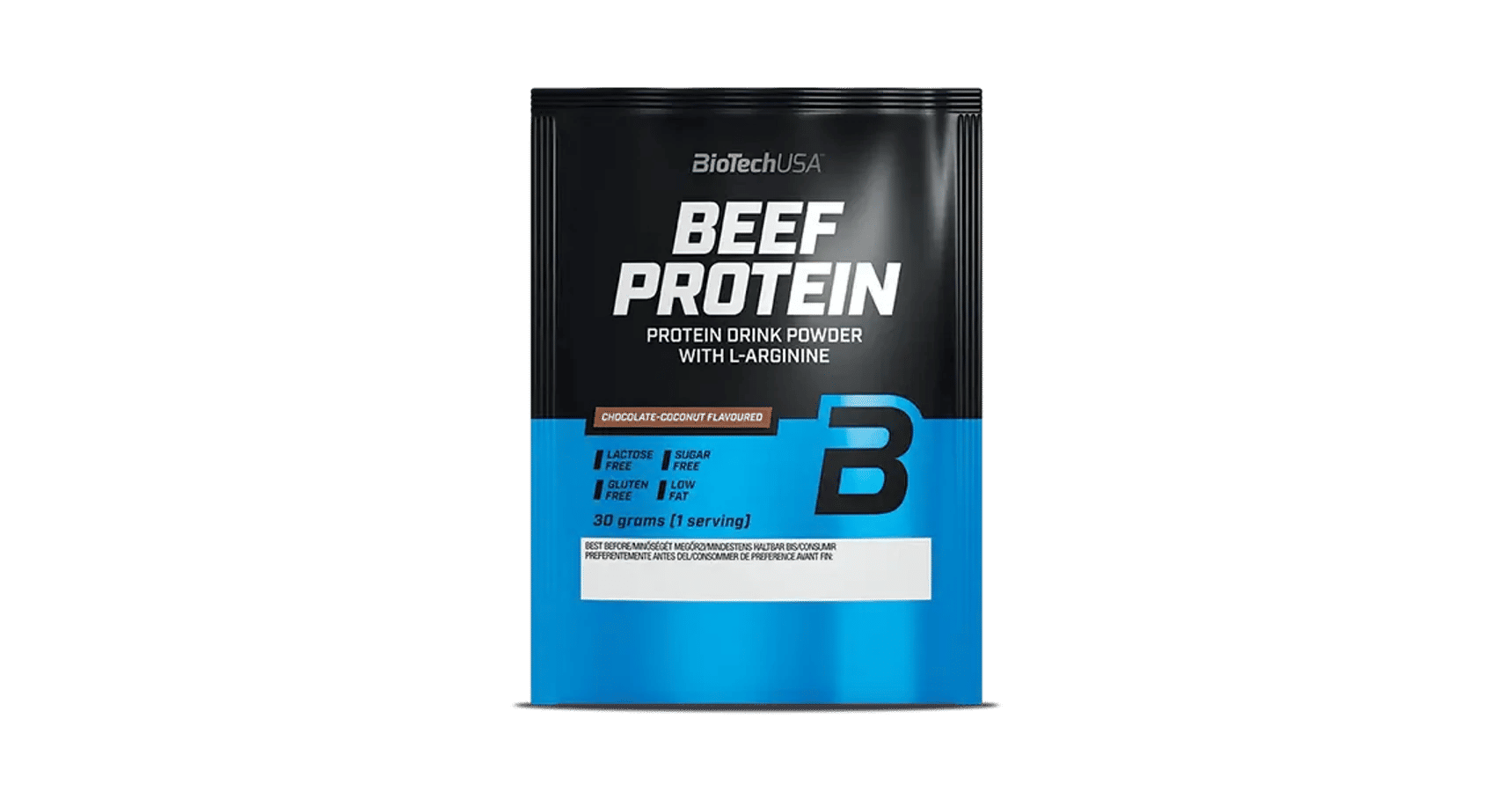 Beef Protein - csokoládé-kókusz - 30g - BioTech USA - 490 Ft