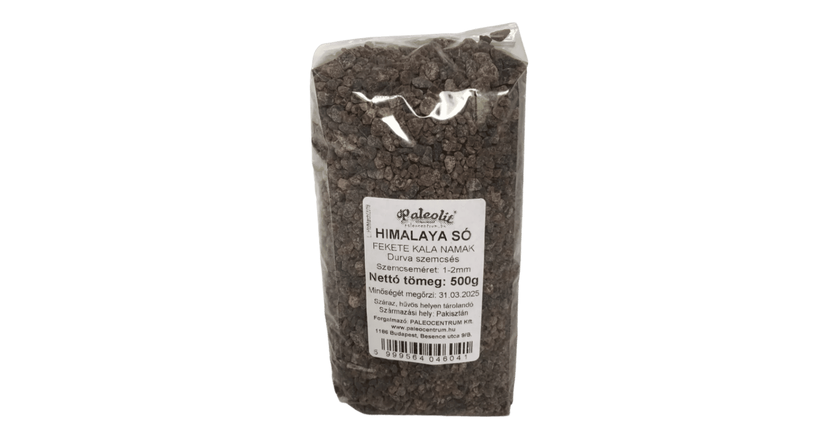 Himalaya só durva fekekte (1-2mm) Kala Namak - 500 g - Paleolit - 600 Ft
