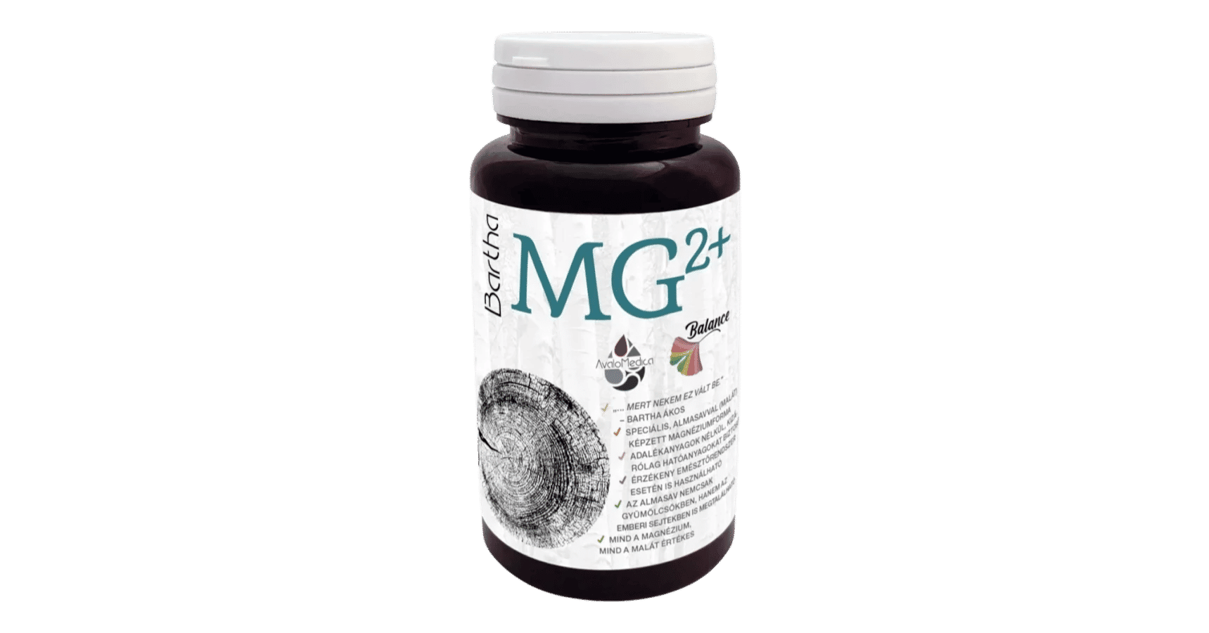 Bartha MG2+ (Magnézium-malát 100 mg) - 80 kapszula - Freyagena Balance ...