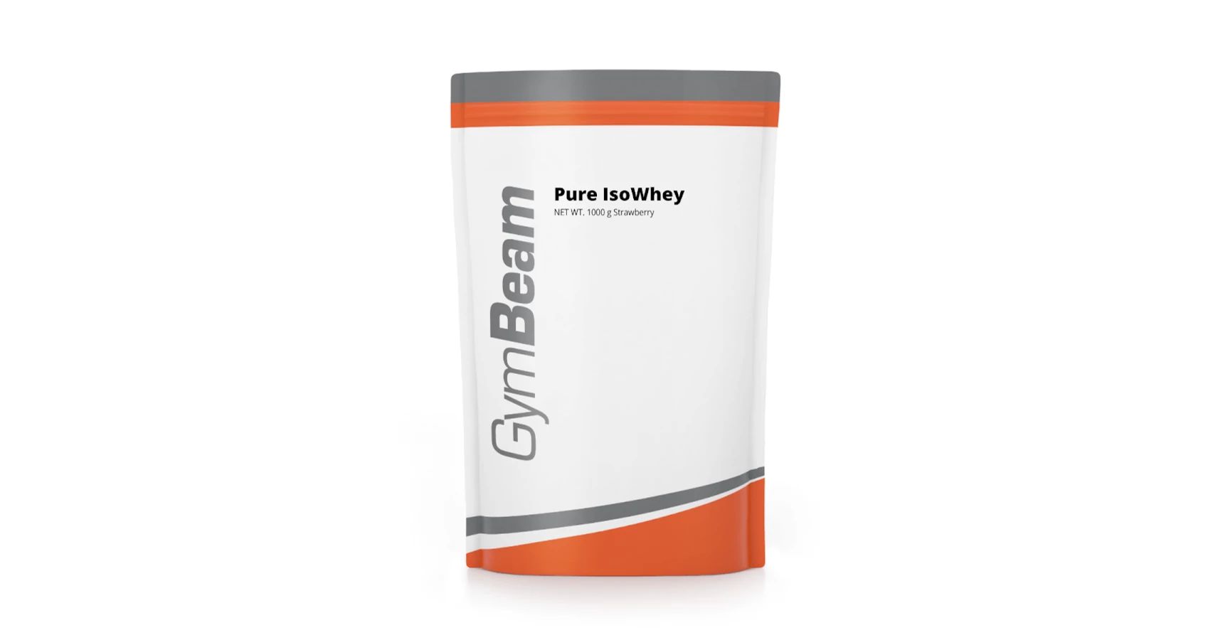 Pure IsoWhey - 1000g - jahodový krém - GymBeam - 959.05CZK