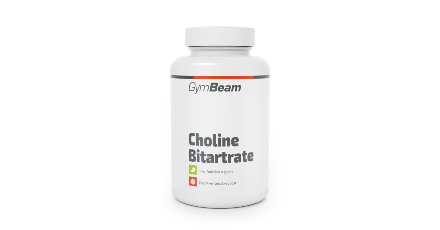 Cholín bitartrát - 120 kapsúl - GymBeam - 7.35EUR