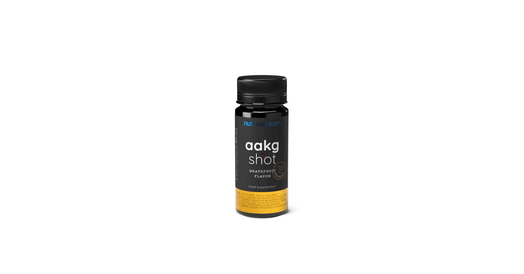 AAKG shot 60 ml - grapefruit - Nutriversum - 490 Ft