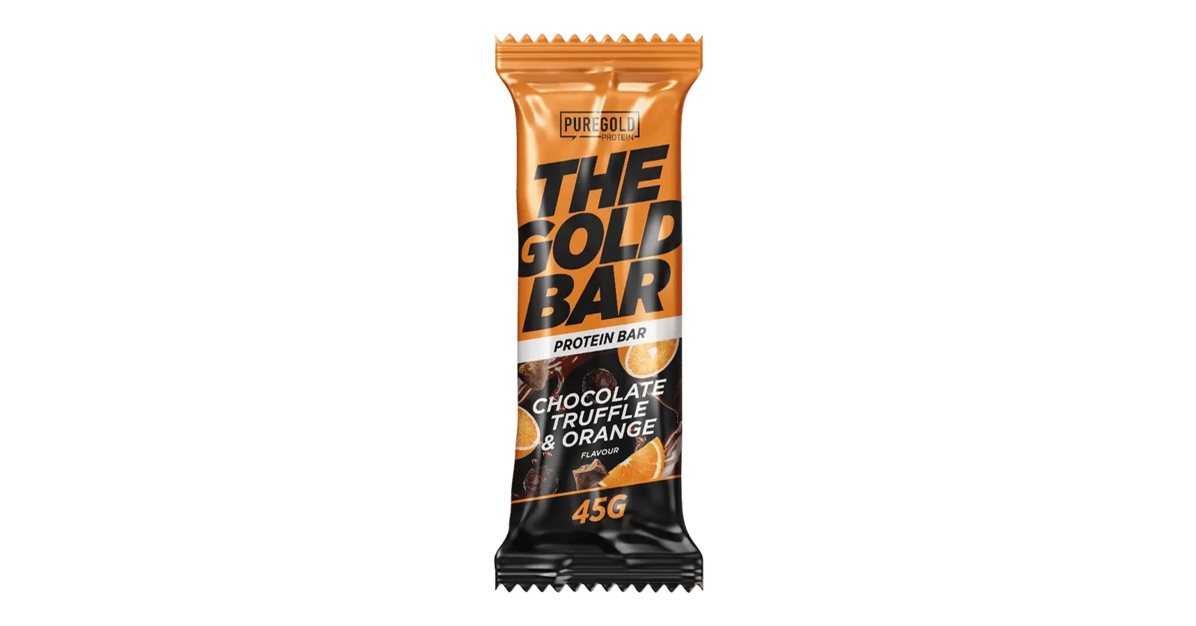 The Gold Bar protein szelet - Csokoládé & Szarvasgomba & Narancs - 45g ...