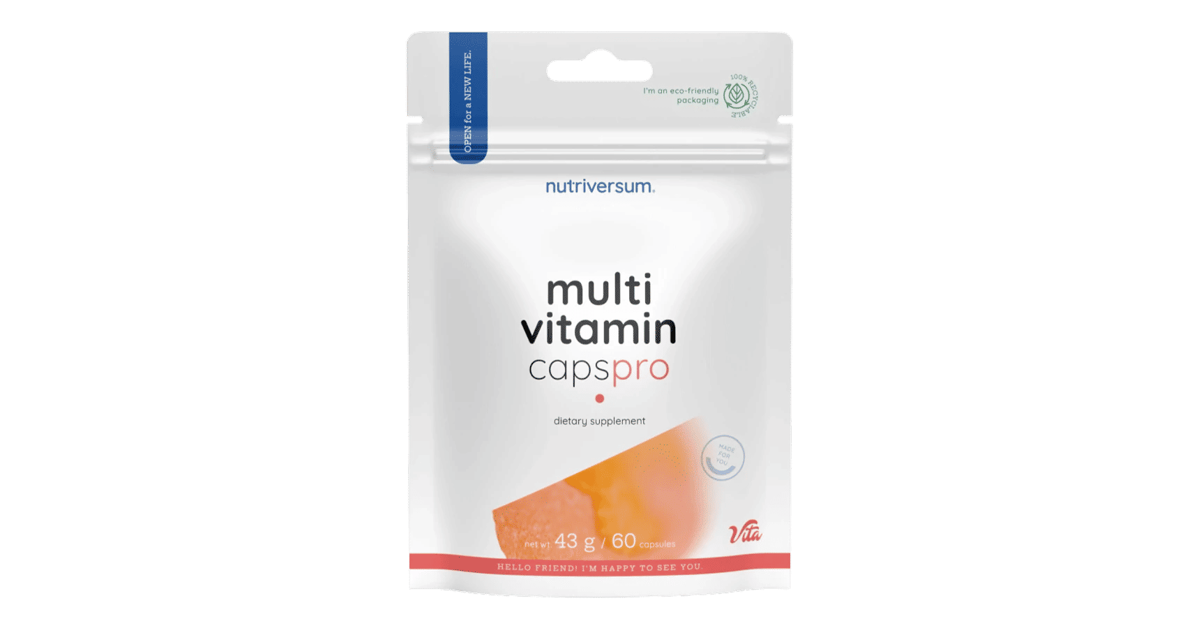 Multivitamin Caps Pro - 60 kapszula - Nutriversum - 2.990 Ft
