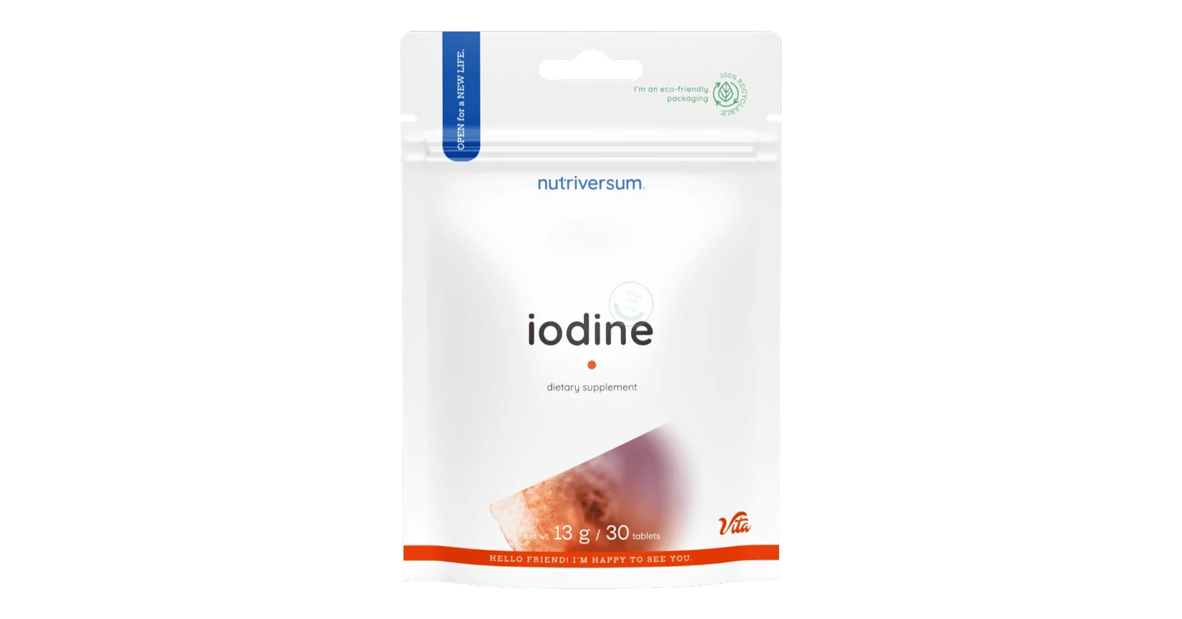 Jódové tablety - 30 tabliet - Nutriversum - 3.90EUR